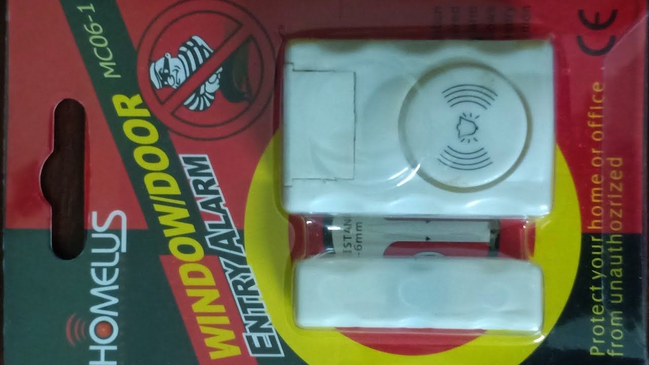 Cheap and Best Home Security Loud Alarm 🚨 for door and windows👌 - YouTube