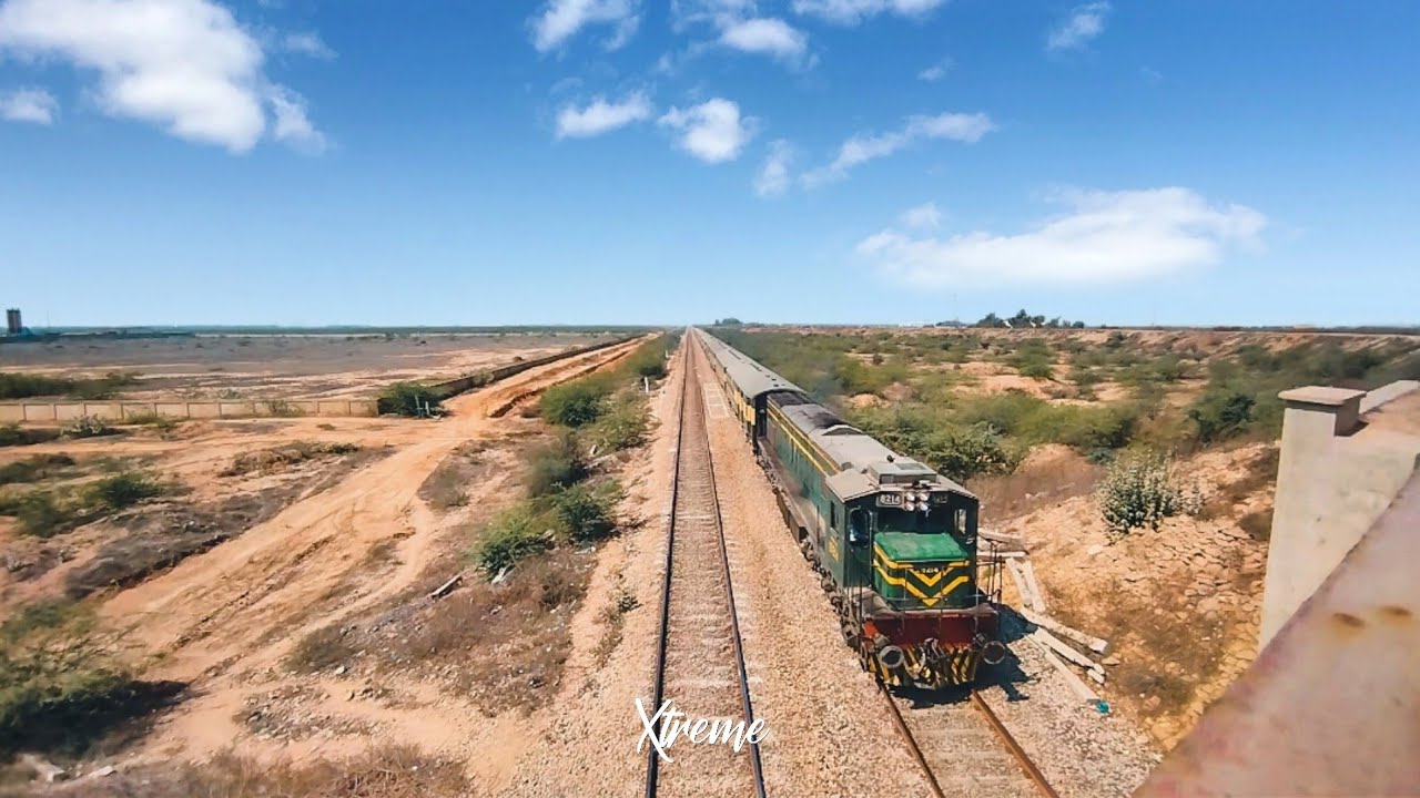 Aerial View of Rehman Baba Express - | Pipri Yard | - YouTube
