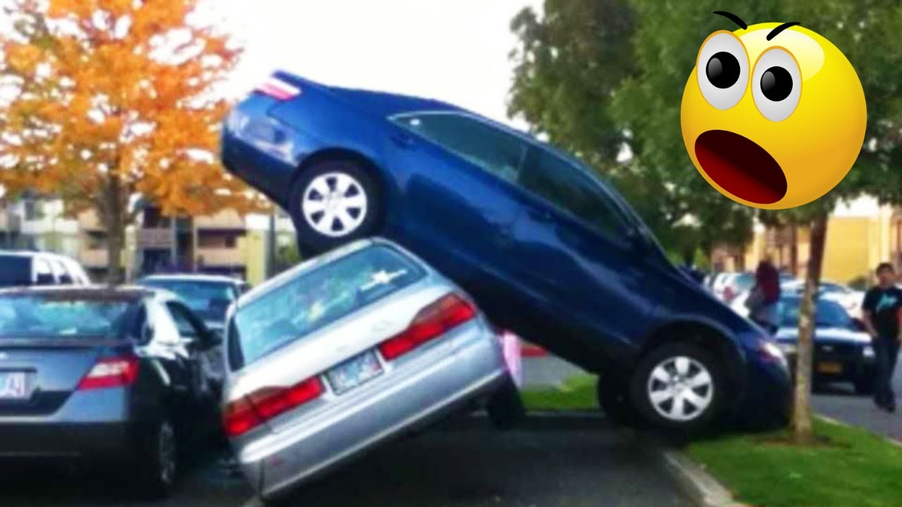 Ultimate Parking Fails 😂 Painful to watch parking fails 🤣 Funny Bad ...
