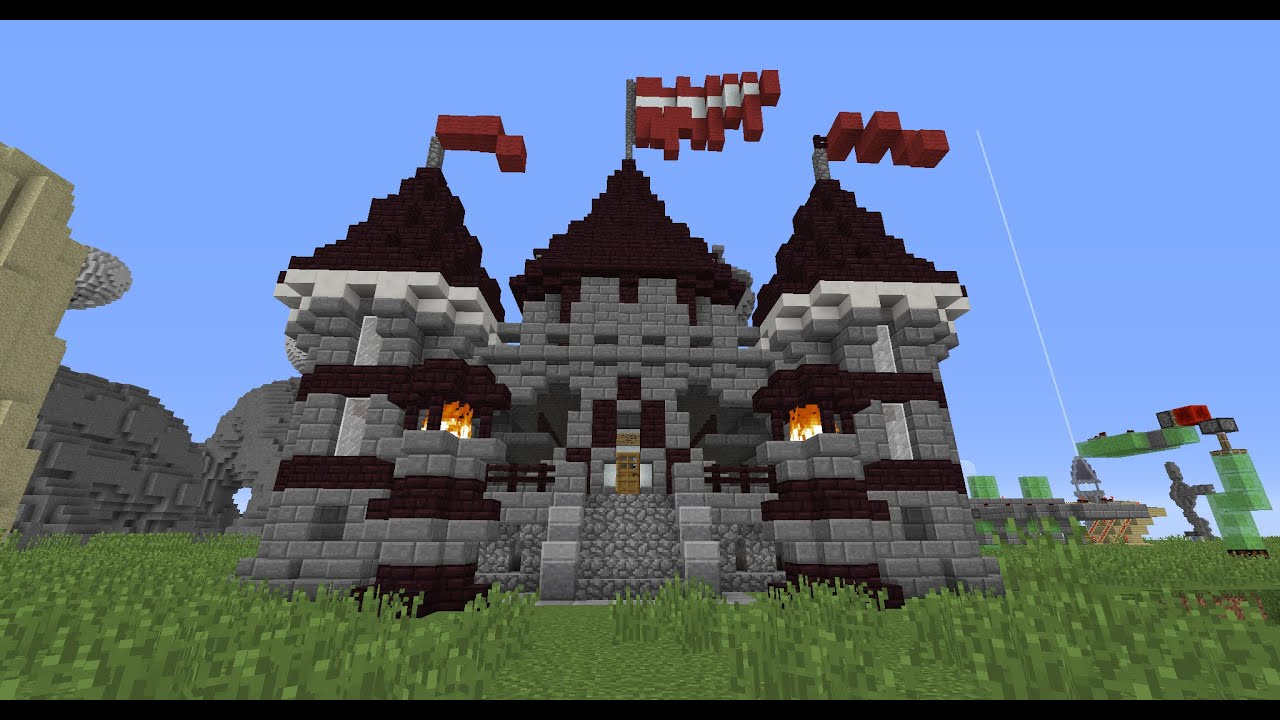 Minecraft Build Review #3-Modern Evil Victorian house? What? - YouTube