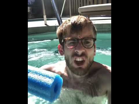 Dude just discovered the pool noodle - YouTube