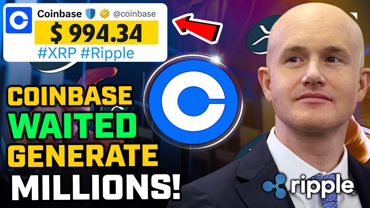XRP COINBASE RIPPLE WAITED FOR THIS! EXCITED TO GENERATE MILLIONS! THE ...