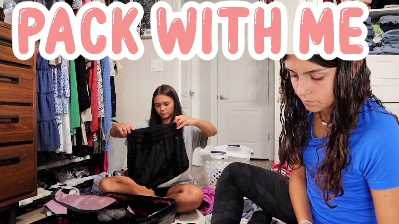 PACK WITH ME FOR SUMMER VACATION 2022! EMMA AND ELLIE - YouTube