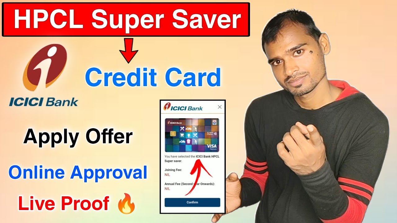 ICICI Bank HPCL Super Saver 5% Credit Card Online Apply Offer 😍 | hpcl ...