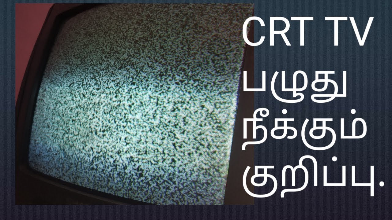 crt tv repair -tips 9 - YouTube