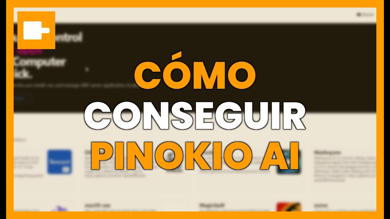 Cómo conseguir PINOKIO AI fácil y rápido – GUÍA COMPLETA - YouTube