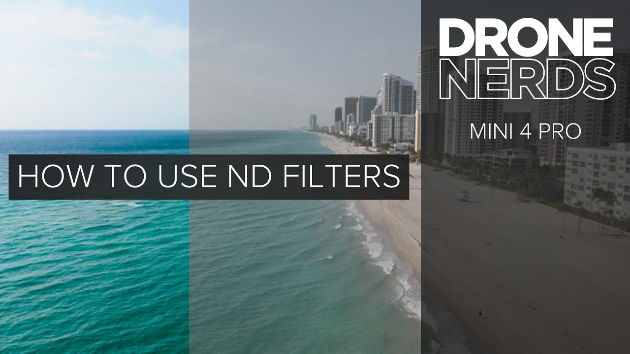 How to Use ND Filters - Mini 4 Pro - YouTube