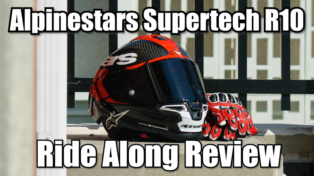 Alpinestars Supertech R10 Ride Along Review - YouTube