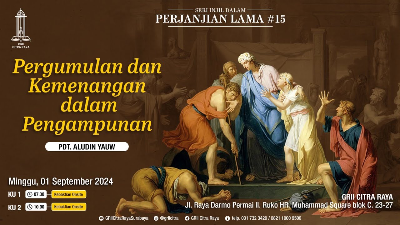 Seri Injil Dalam Perjanjian Lama #15 PERGUMULAN & KEMENANGAN DALAM ...