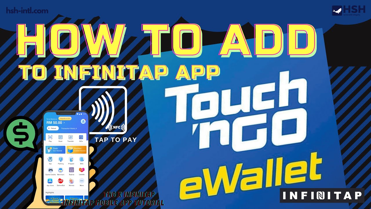 INFINITAP - Share with a Tap: How to setup your Touch ’n Go TNG payment link to INFINITAP - YouTube