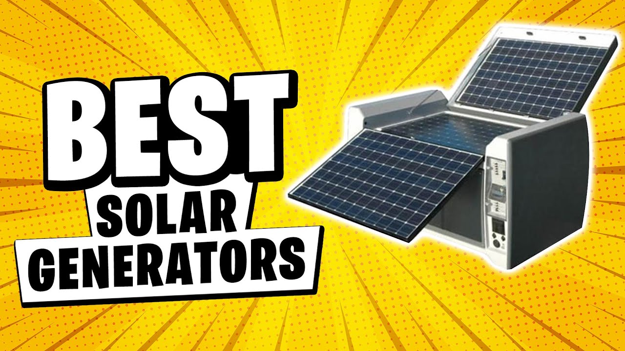 Best Solar Generators 2020 - YouTube