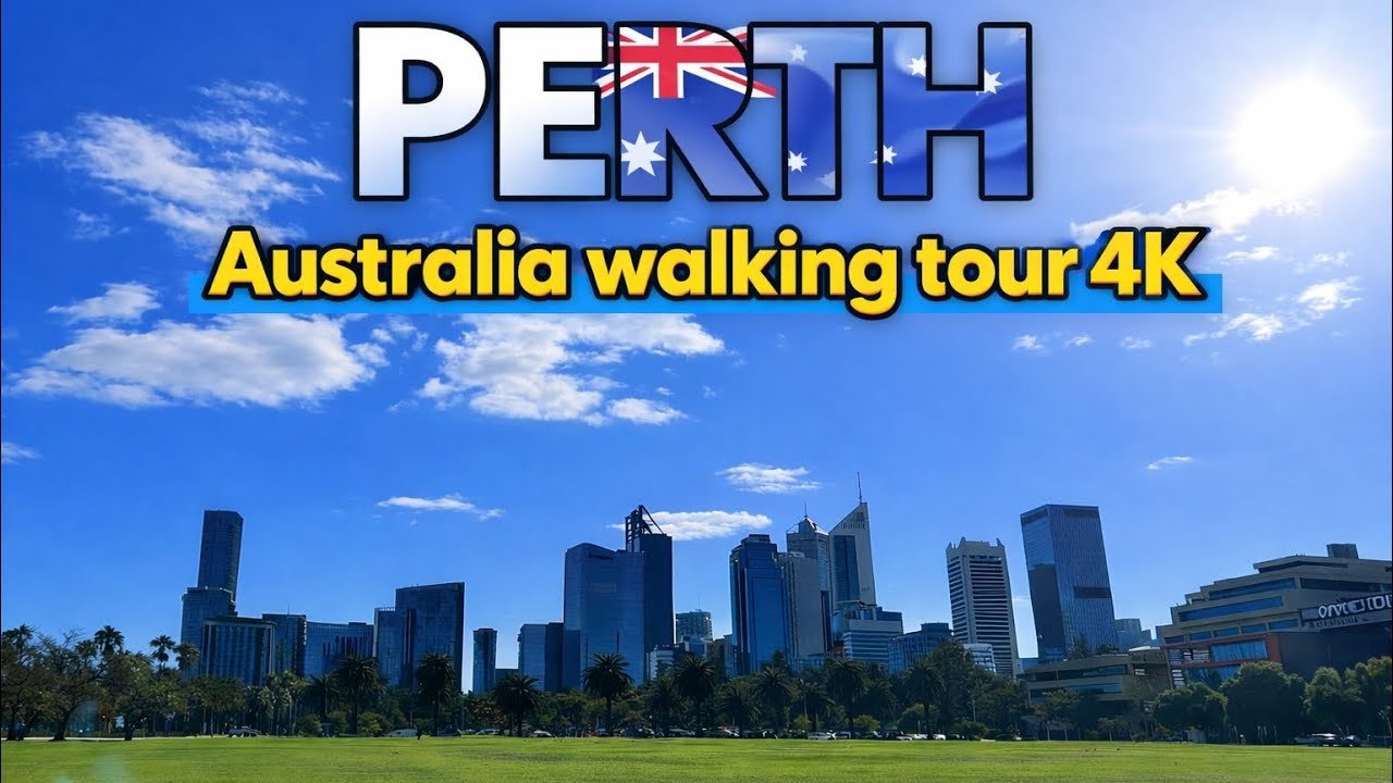 Perth City Centre Walking Tour 4k - YouTube