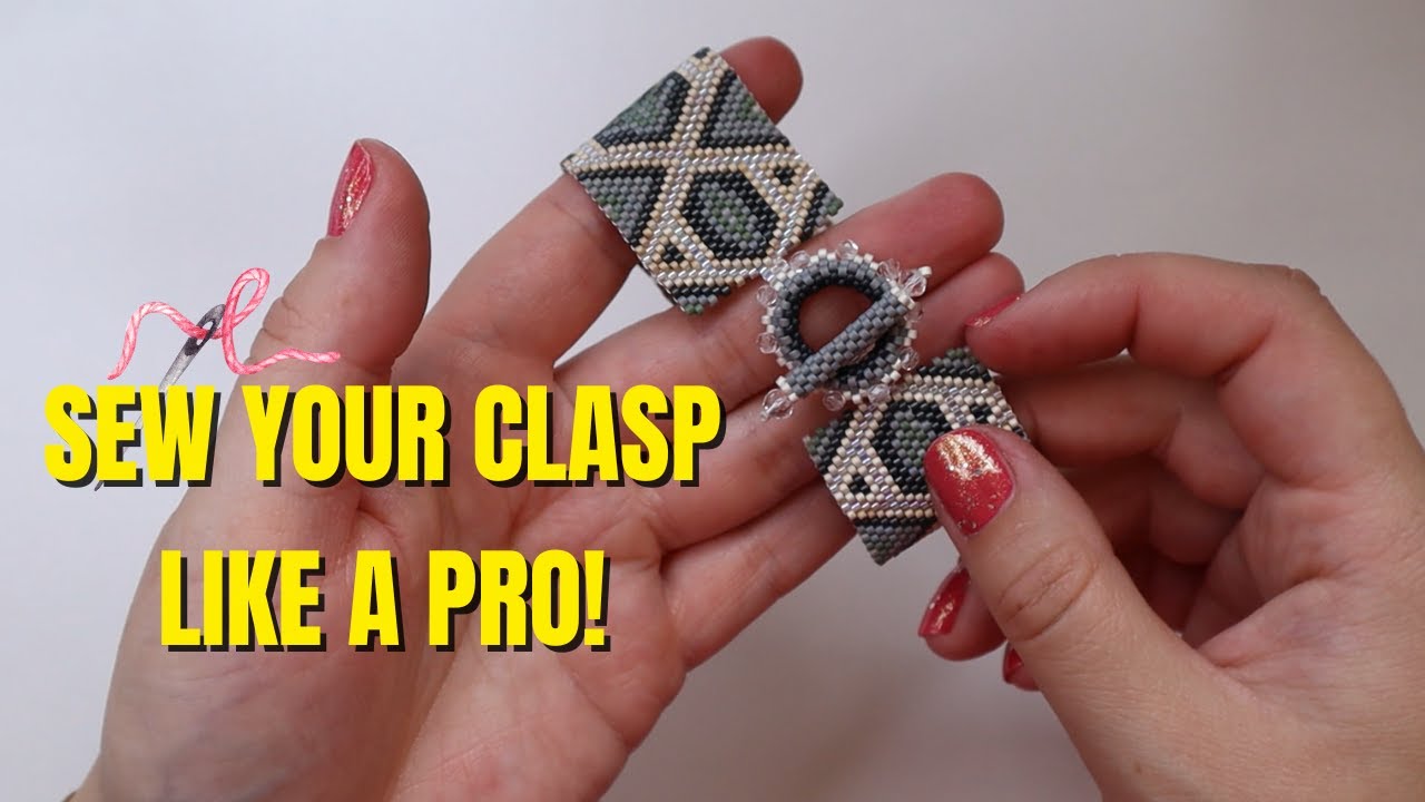 How To Attach a Beaded Clasp to Your Bracelet – Fast & Secure Method ...