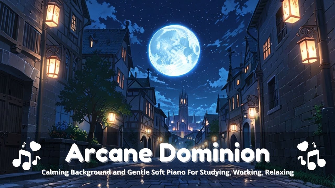 Arcane Dominion - Relaxing Study Slow Piano For Healing, Studying ...