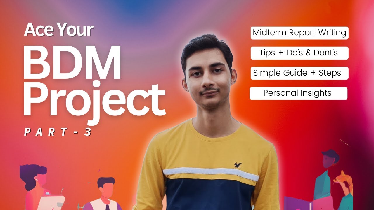 BDM Capstone Project: Mid Term Report with Guideline & Tips | IITM BS Degree - YouTube