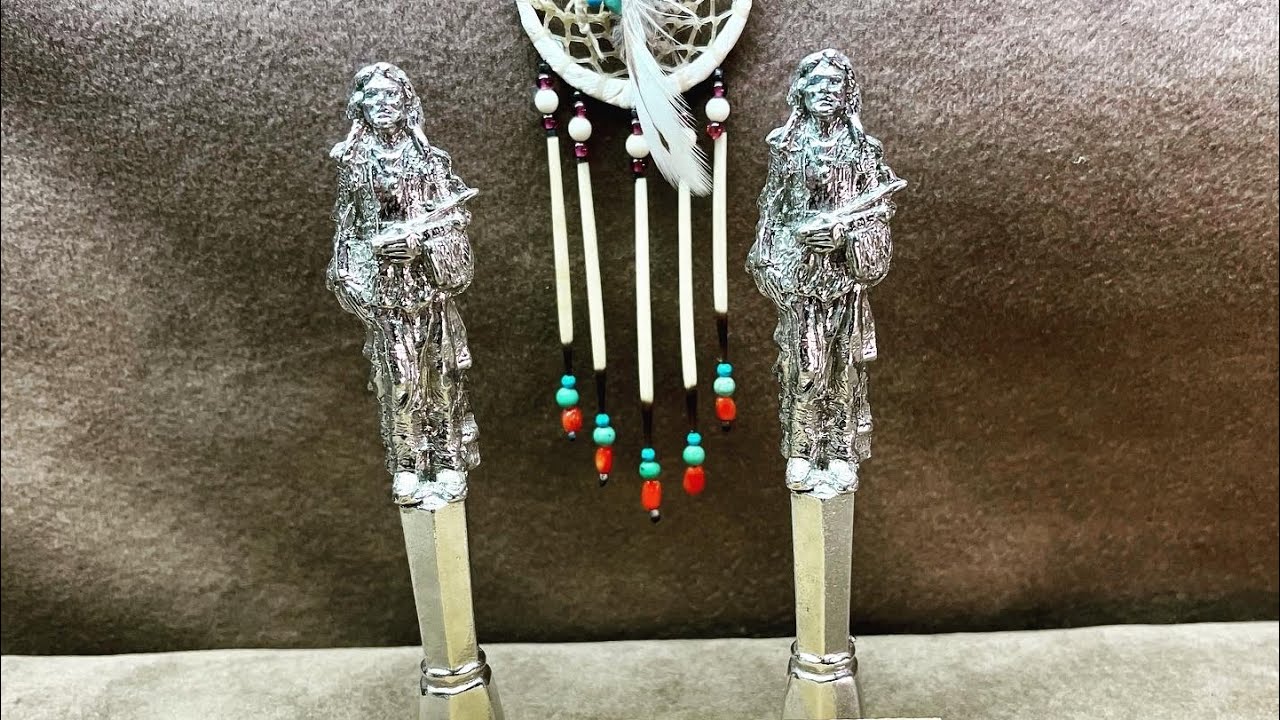 Native American Pipe Tamper “The Pipe Carrier” - Larry Blackett # ...
