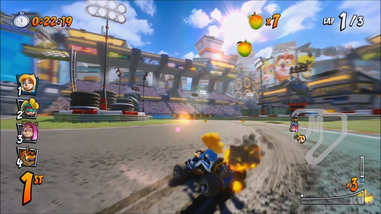 Crash Team Racing Nitro-Fueled - Isabella Gameplay (PS4 HD) [1080p60FPS ...