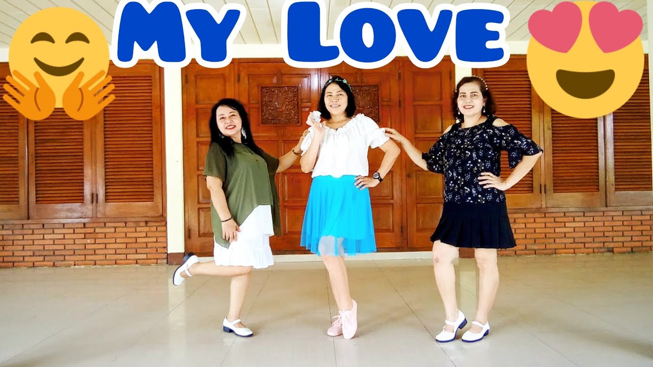My Love Line Dance// Uli //demo by Melody Line Dance - YouTube