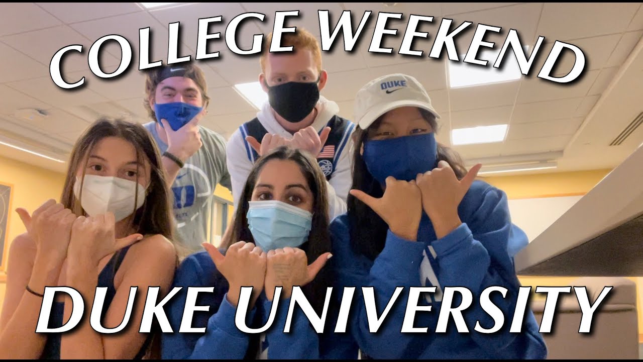 A College Weekend in My Life @ Duke University - YouTube
