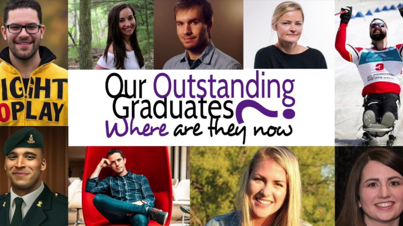 Outstanding Graduates 2019 - YouTube