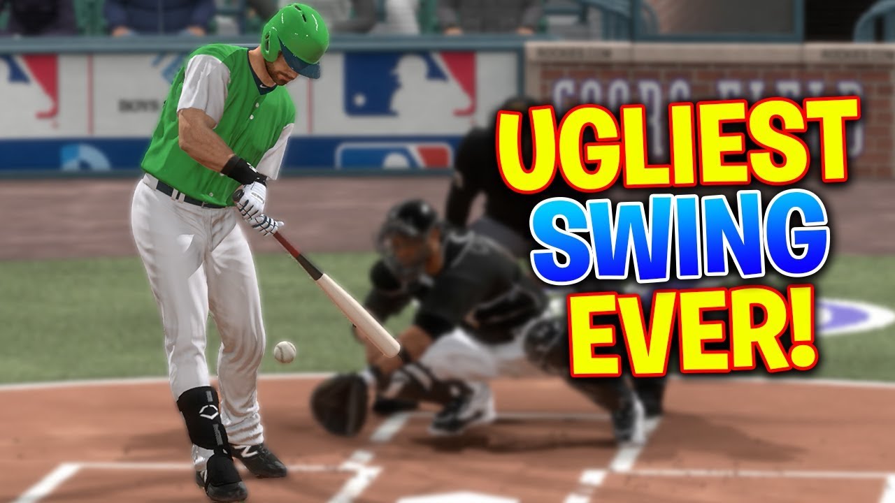 The Worst Swing Ever? MLB The Show 17 | Battle Royale - YouTube