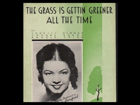 "The Grass Is Gettin' Greener All The Time" Walter Feldkamp & Orchestra ...