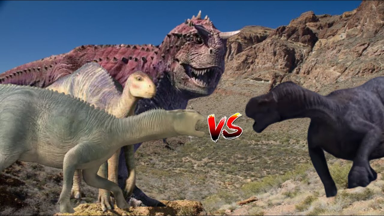 Aladar Carnotaurus And Neera Vs Kron - YouTube