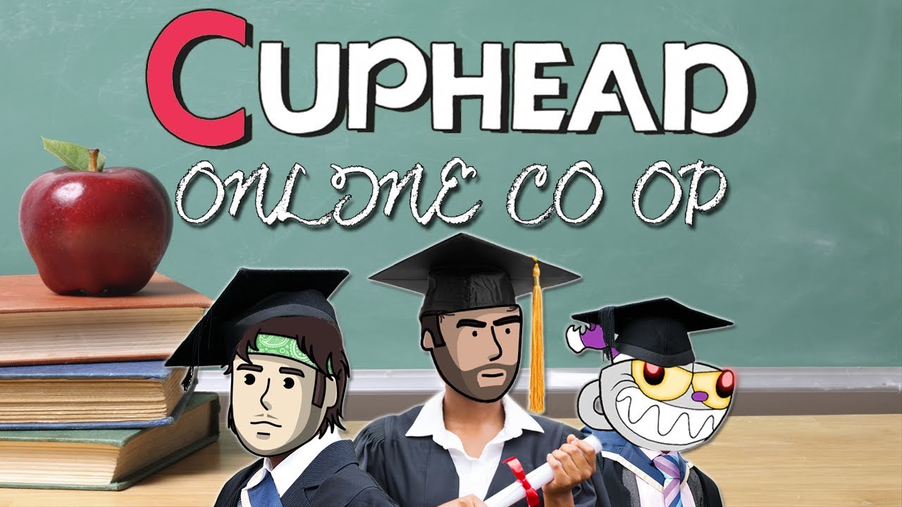 C AVERAGE STUDENTS - Cuphead Online Co-Op With Parsec - YouTube