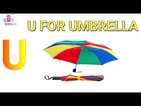 U FOR UMBRELLA | U FOR UNCLE | U FOR UNIFORM | U FOR UNICORN | U FOR ...