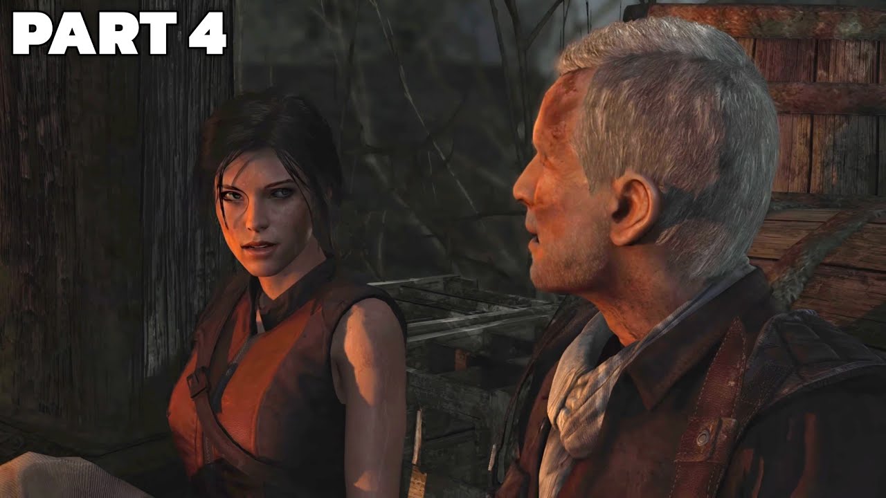LARA CROFT SAVES CONRAD ROTH AND REMEMBERS HER PAST | PART 4 | TOMB ...