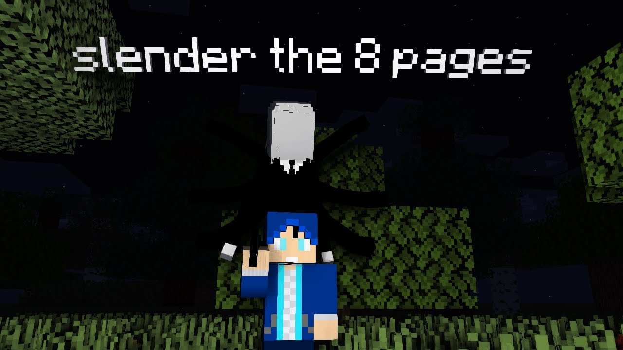slender the 8 pages 1/ already quit without seeing slender man - YouTube