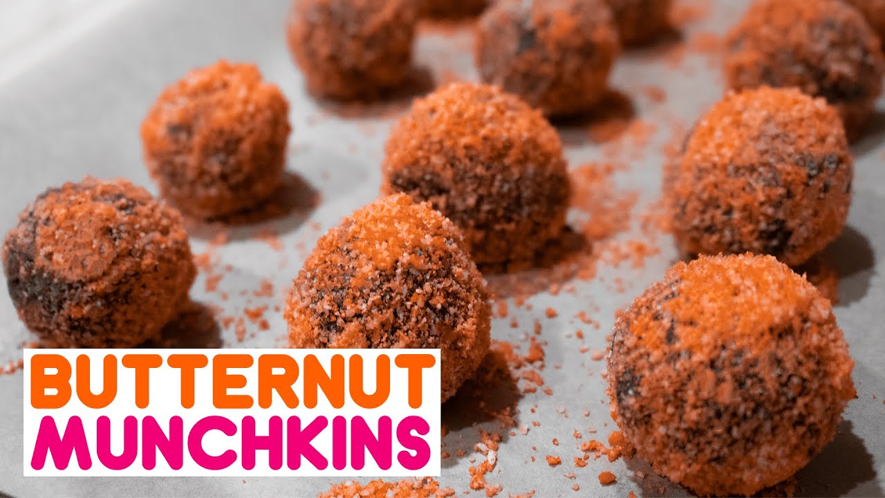 How to Make Chocolate Butternut Munchkins | Easy Recipe - YouTube