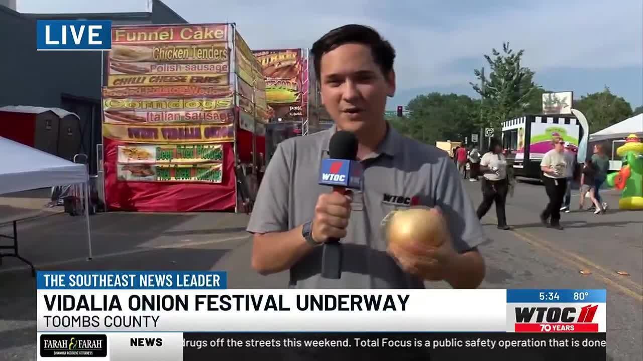 Vidalia Onion Festival kicks off Thursday night - YouTube