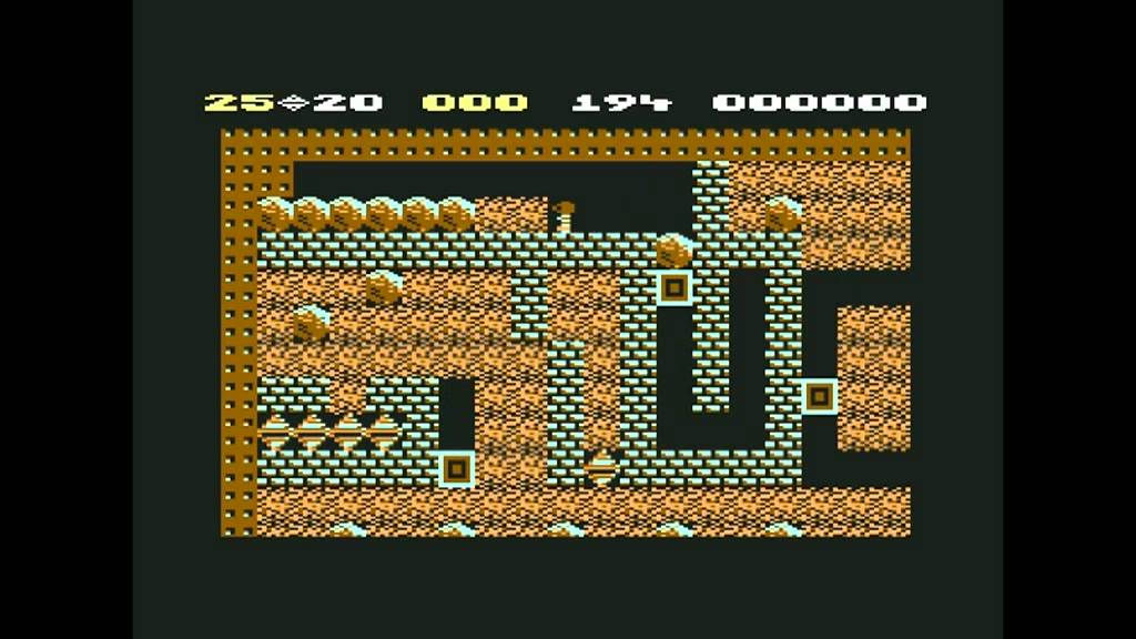 Zimmy in: let's play retro Boulder Dash on C64 - YouTube