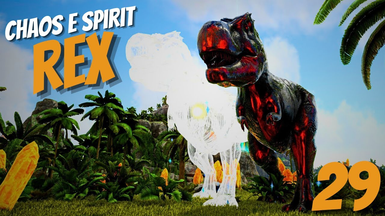 O ATAQUE DO SPIRIT REX É DESTRUIDOR - ARK PRIMAL FEAR - YouTube
