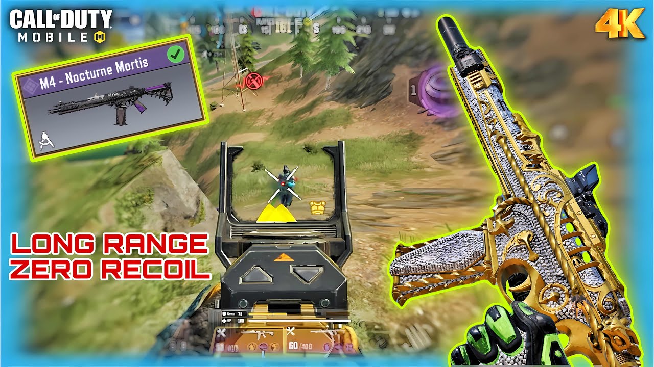 💥 M4 SHREDS! Best BR Gunsmith for ZERO Recoil & Long Range! CODM - YouTube