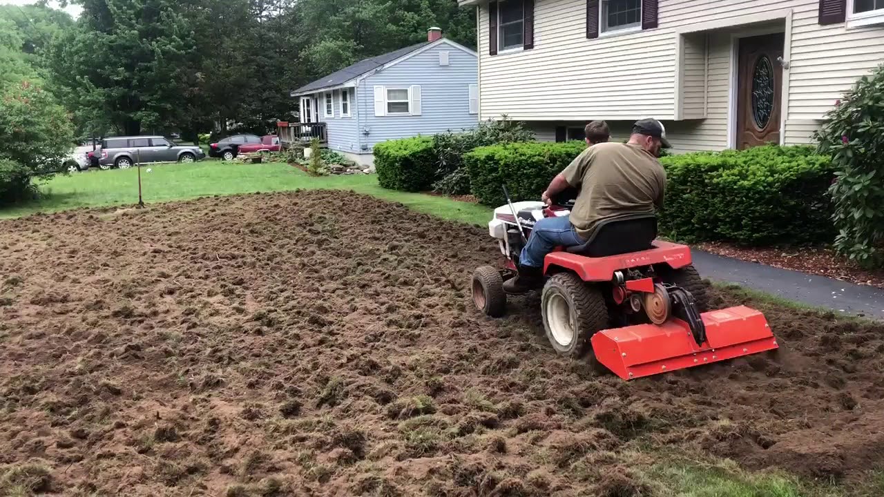1976 Simplicity 7013 rototilling yard (3) - YouTube
