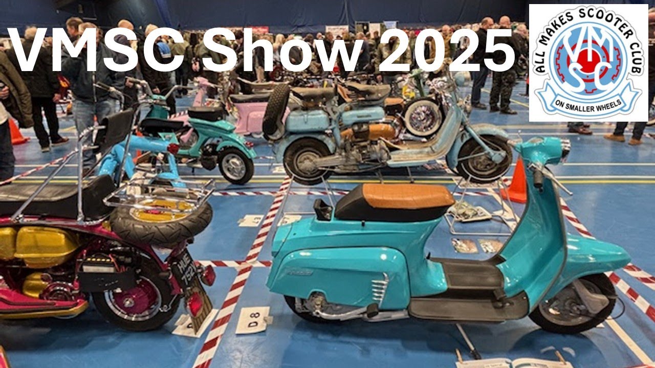 The Vintage Motor Scooter Club’s Vintage and Custom Extravaganza 2025 🛵 ...