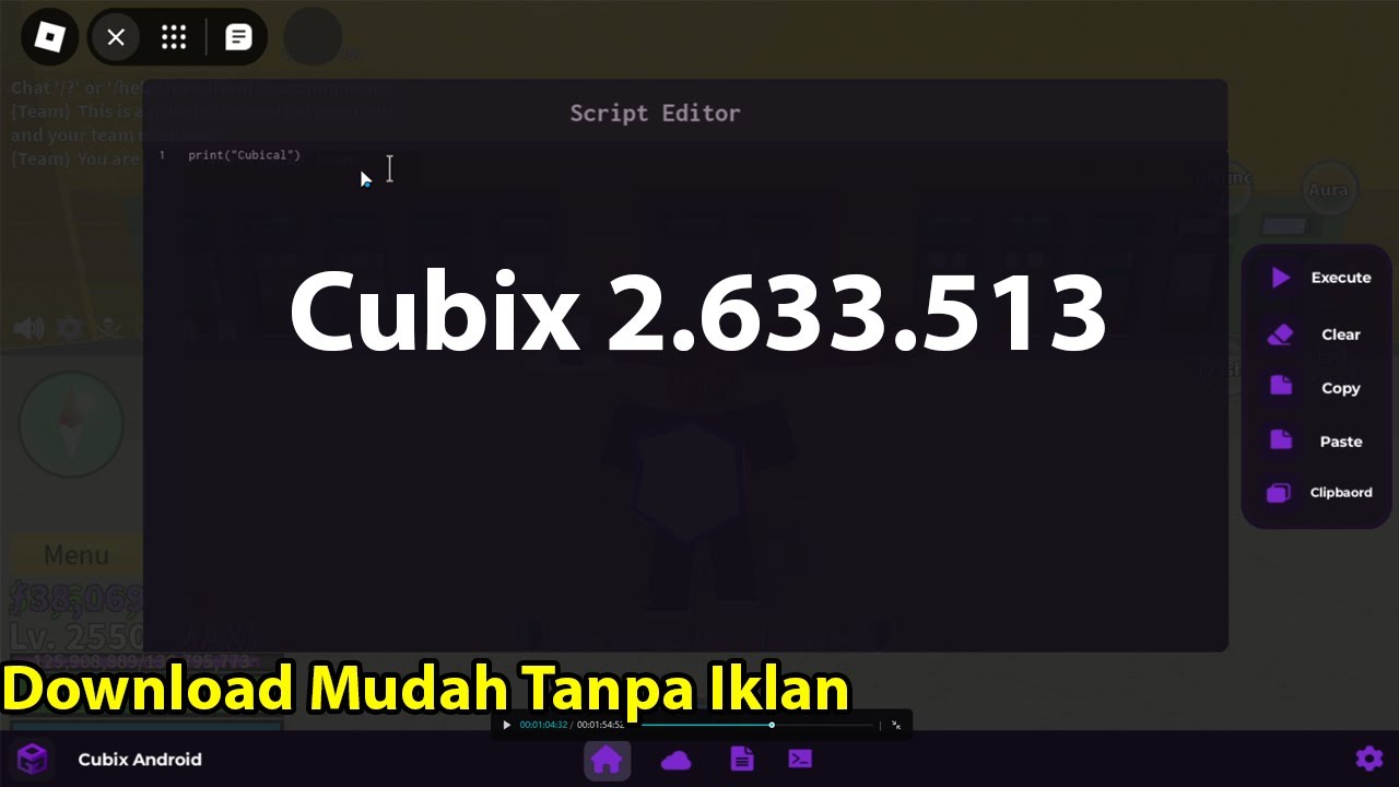 Download Cubix v2.633.513 Executor Roblox Terbaru | Anti Ban | Keyless ...