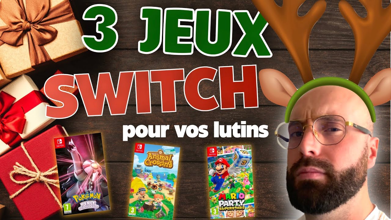 Noël 2021 : 3 SUPER jeux Switch pour vos enfants ! - YouTube