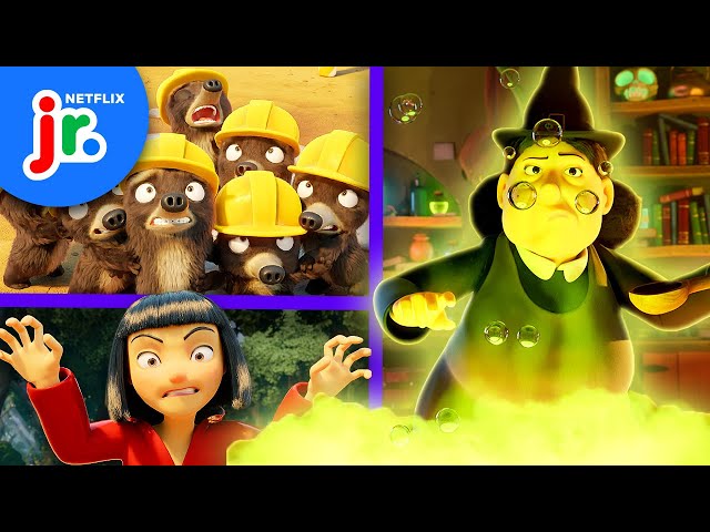 The Witch’s Candy Cottage Trap?! 🍭 7 Bears | Netflix Jr - Videos For Kids