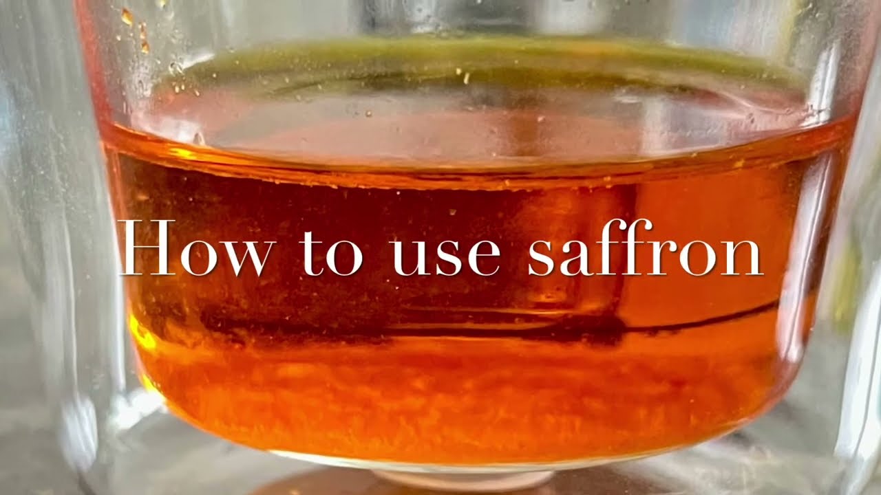 How to use saffron, the world’s most expensive spice/ So verwenden Sie ...