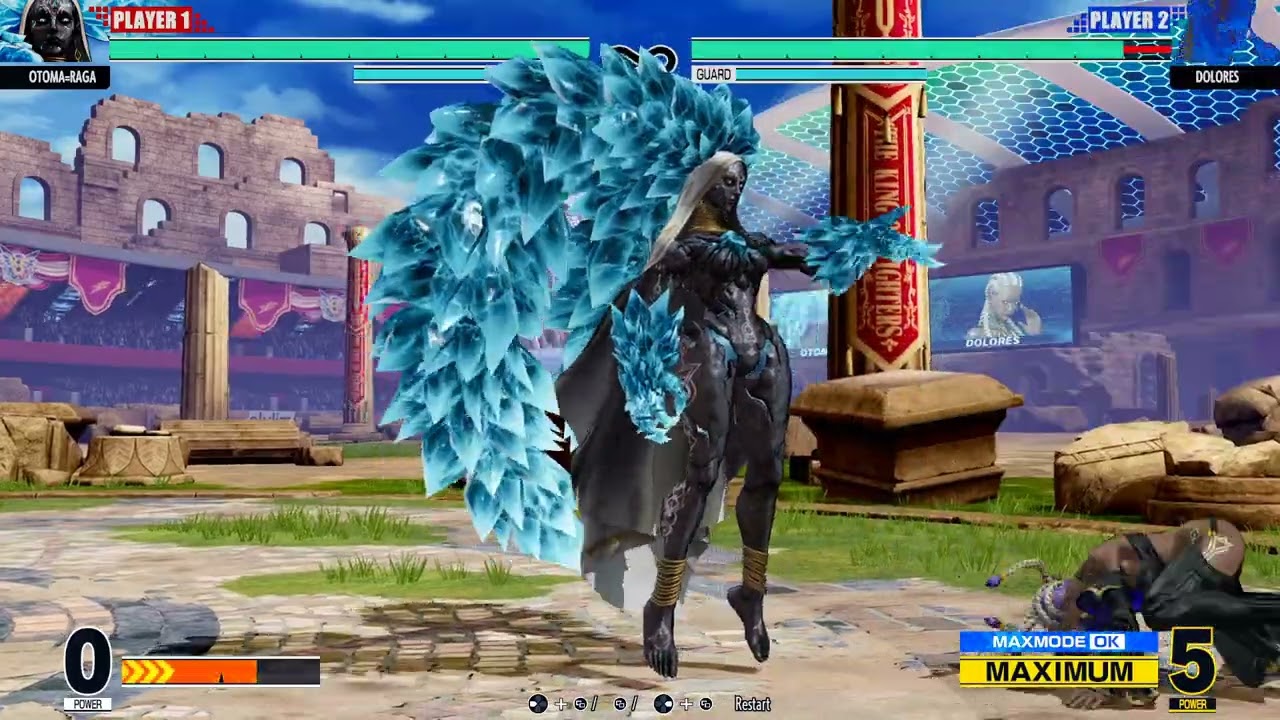 KOF XV Playable Final Boss - Otoma-Raga Mod - YouTube