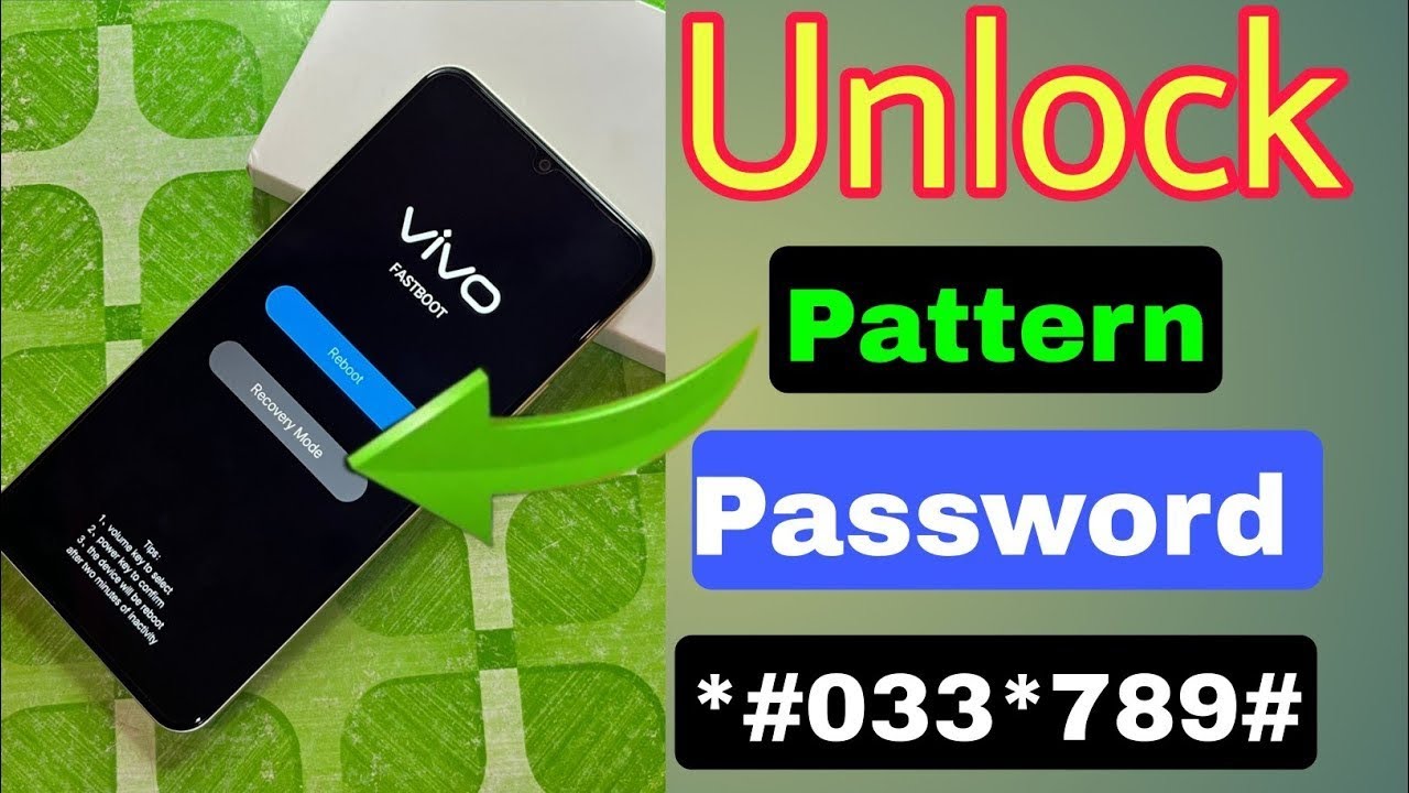 All Vivo Forgot Password Unlock | Forgot Pattern Lock Remove Without Pc ...