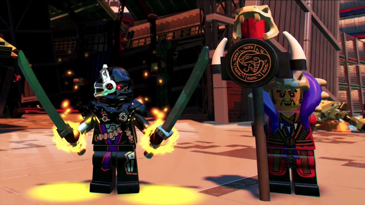 The LEGO Ninjago Movie Video Game - General Cryptor & Master Chen ...