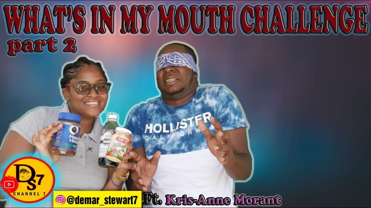 WHAT'S IN MY MOUTH CHALLENGE PT. 2 FT. KRIS-ANNE MORANT - YouTube