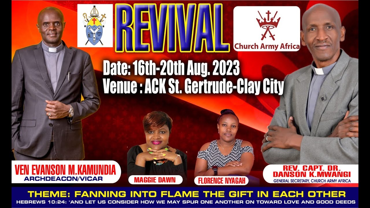 FANNING INTO FLAME THE GIFT OF GOD - REVIVAL WEEK DAY 3 | REV. CAPT. DR ...