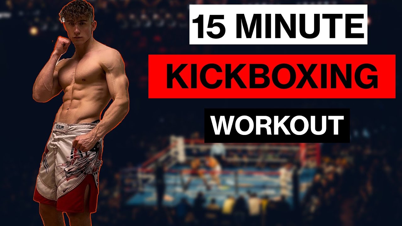15 MIN KICKBOXING CARDIO WORKOUT AT HOME (NO EQUIPMENT) - YouTube