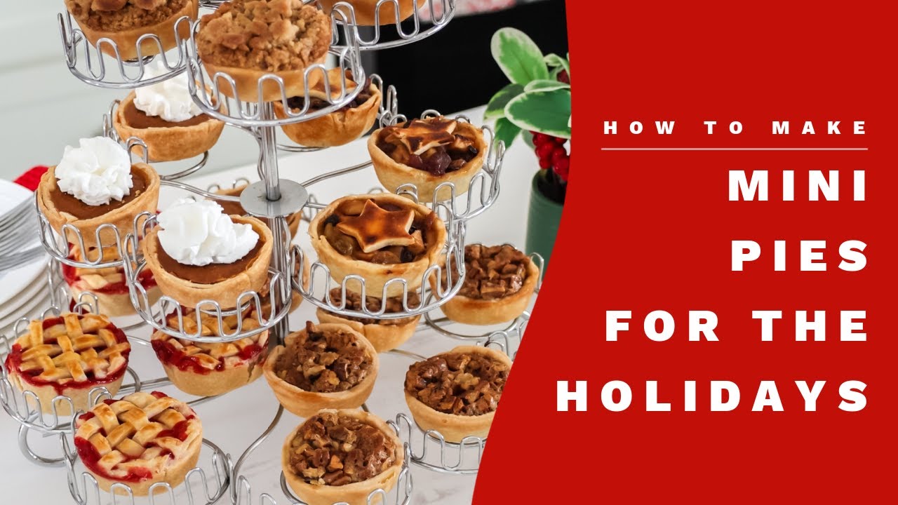 How to Make Mini Pies for the Holidays - YouTube