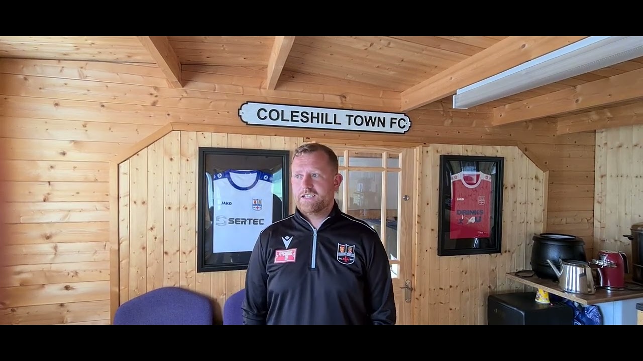 Cameron Stuart interview after Coleshill Town v Loughborough Dynamo ...